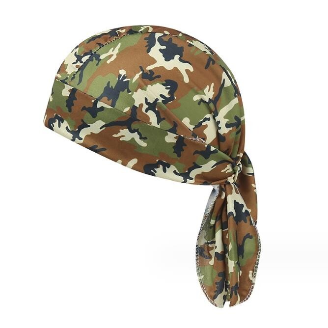 Camouflage Motorcycle Wrap Biker Du Do Bandana Doo Rag Head Skull Cap ...