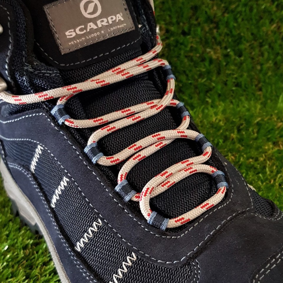 Fabmania® Laces 4mm Strong Round Work Walking Hiking Boot Laces 180 cm ...