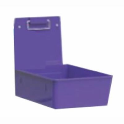 Lab Pan Purple Plastic With Metal Clip 7.5" x 6" x 8.5" 12/Pk | eBay