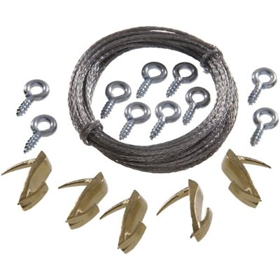 Hillman 122396 Cobra Medium Wall Biter Picture Hook Hanging Kit 15LBS ...