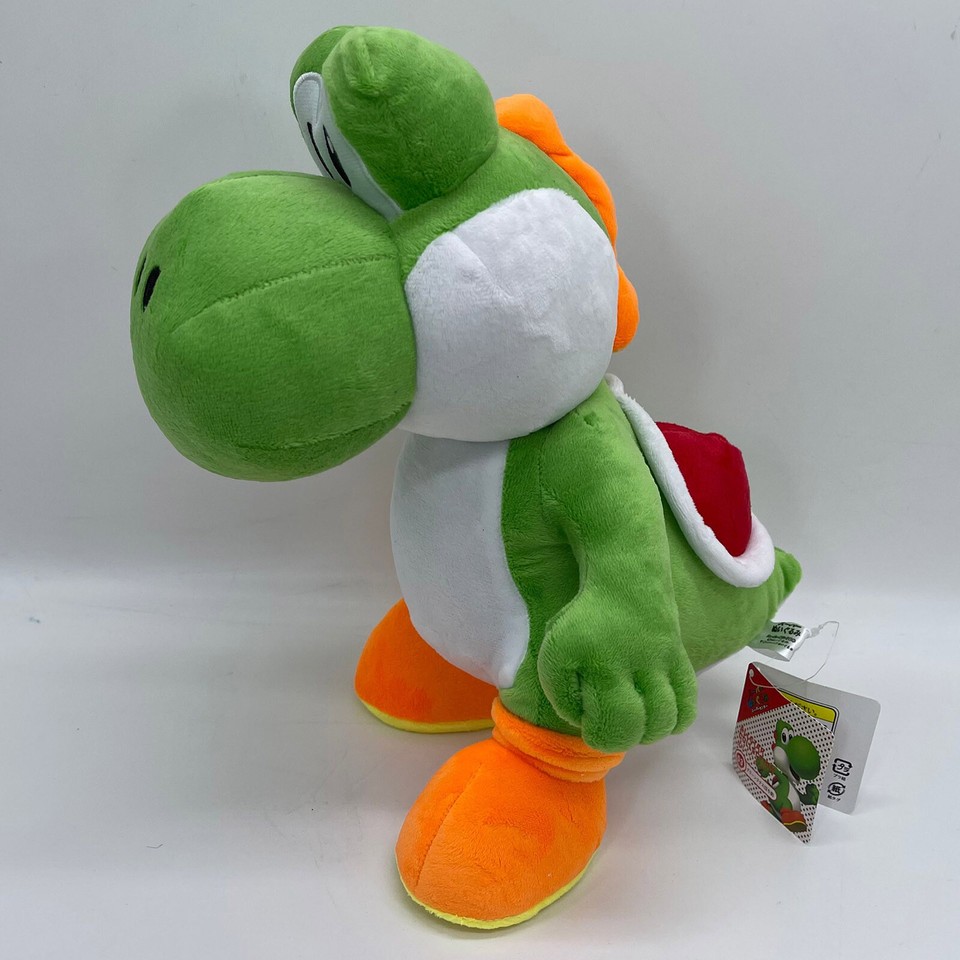 New Super Mario Yoshi Plush Soft Toy Doll Stuffed Animal Teddy 12" | eBay