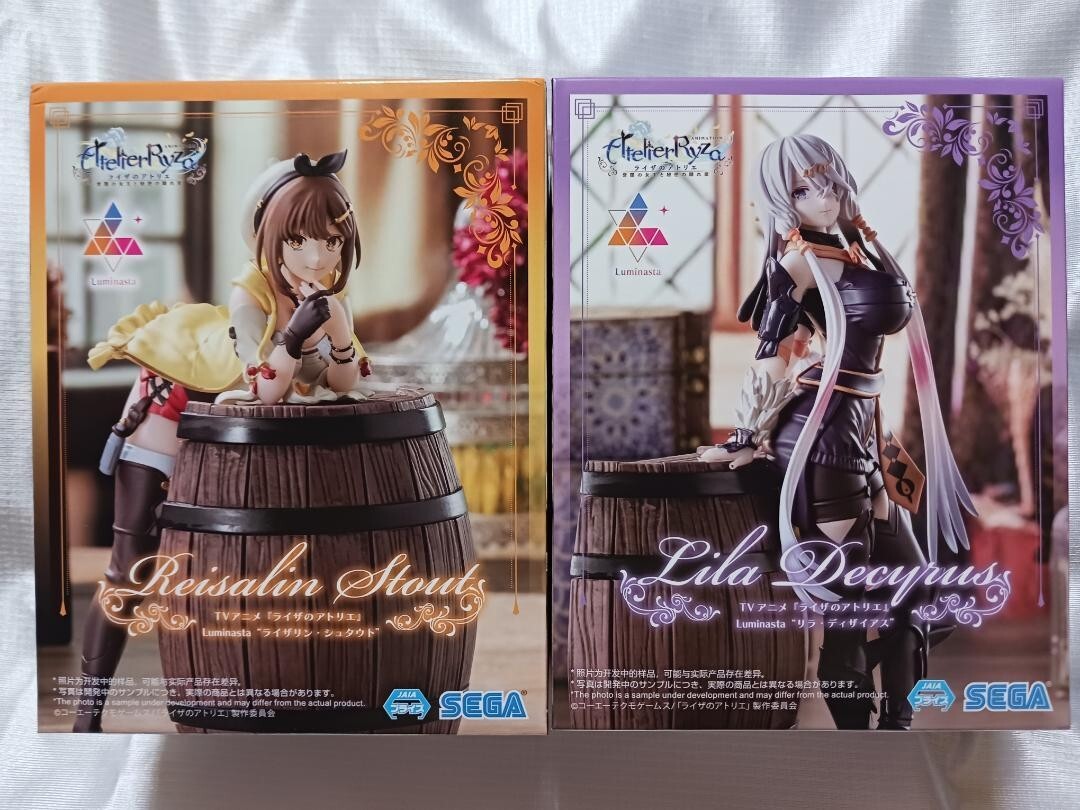 Atelier Ryza Luminasta figure Reisalin Stout & Lila Decyrus set of 2 ...