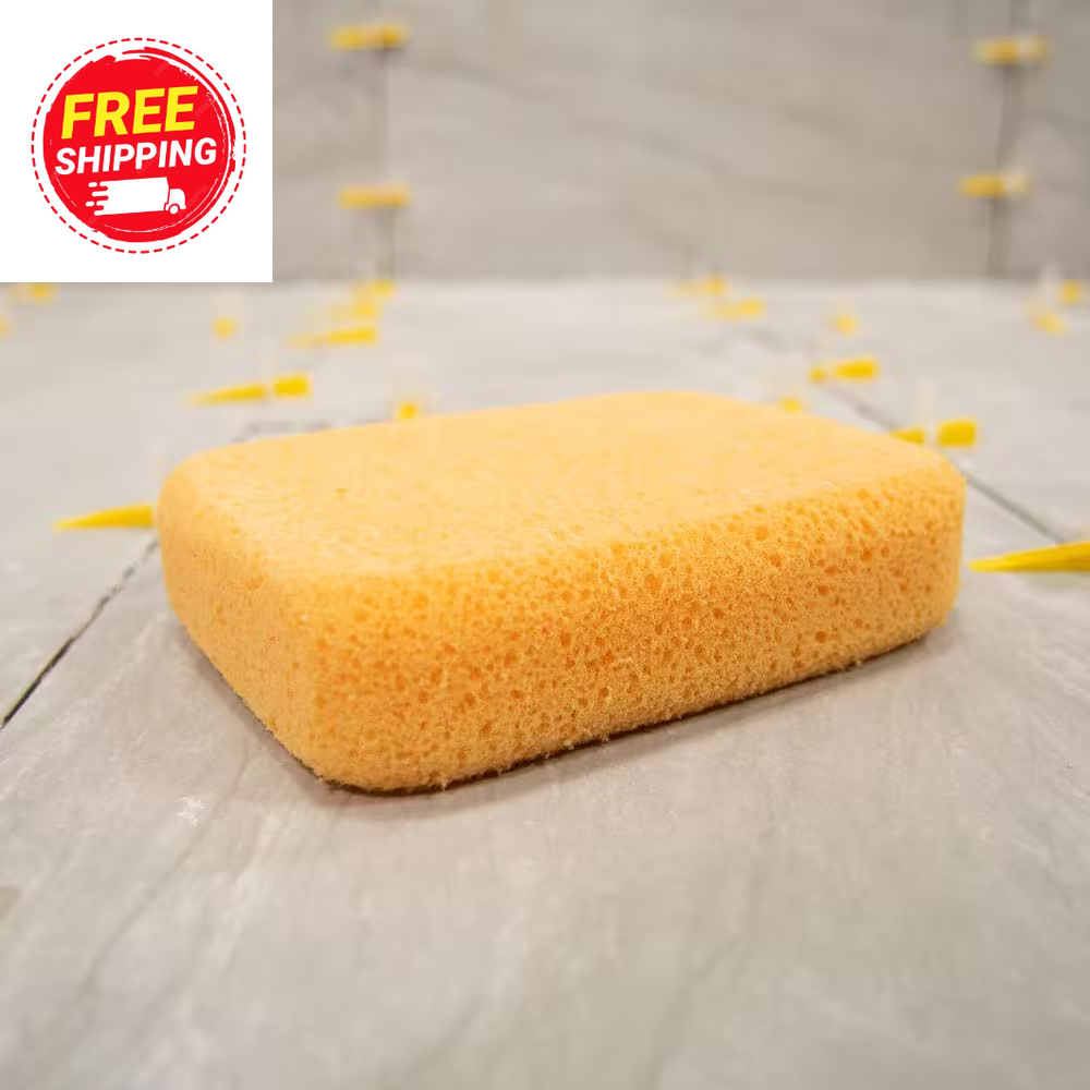 7-1/2 In. X 5-1/2 In. Extra Large Grouting, Cleaning and Washing Sponge ...
