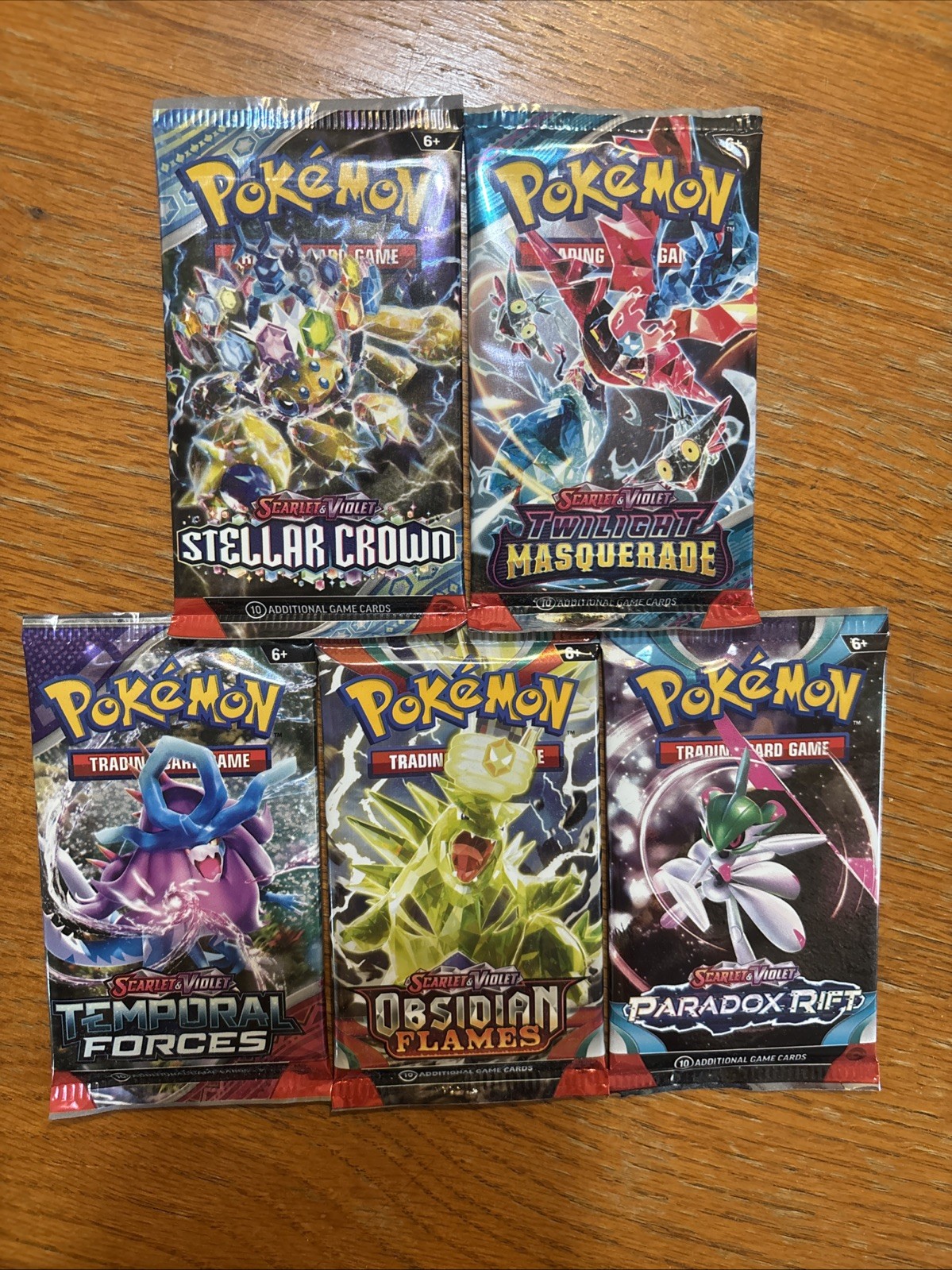 Sealed Pokemon 5 Pack Bundle- 100% Authentic, Unweighed - Ships Fast ...