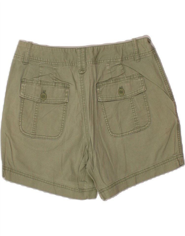 EDDIE BAUER Womens Chino Shorts US 6 Medium W30 Green Cotton AA15 | eBay