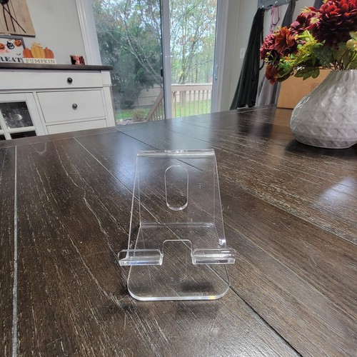 Crpich Acrylic Cell Phone Stand. Portable And Widely Compatible. | eBay
