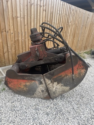 Crane clamshell bucket/ grab for hiab type crane fassi, palfinger | eBay UK