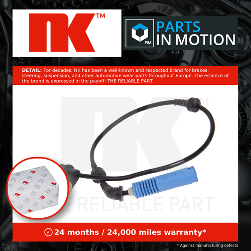 ABS Sensor fits BMW 320 TD E46 2.0D Front Left 01 to 05 Wheel Speed NK ...