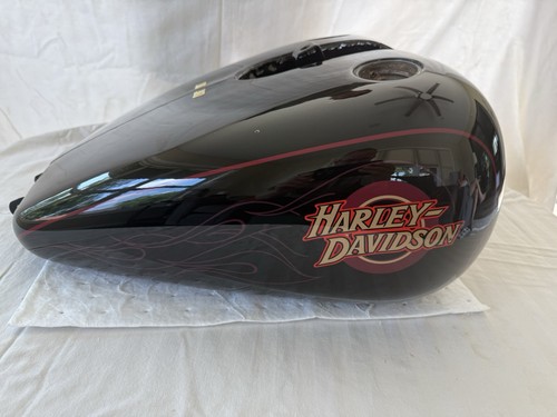 00-01 Harley Gas Fuel Tank 2000 2001 FXDWG Wide Glide Black With Purple ...
