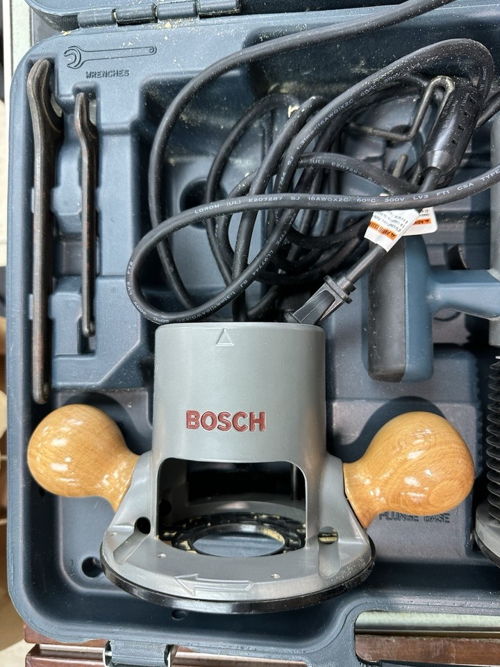 Bosch 1617EVSPK Plunge and Fixed-base Router Kit 346318654| eBay