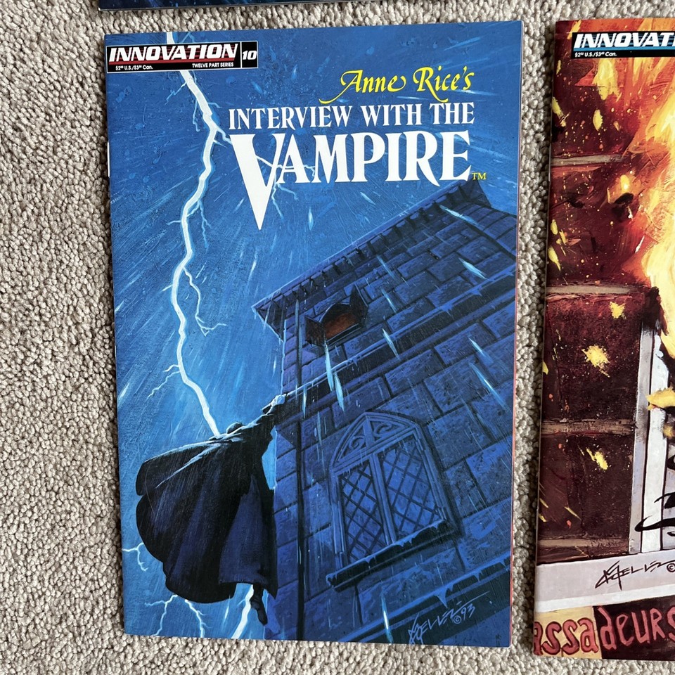Lot of 12 Anne Rice Innovation Comics Interview with the Vampire The Mummy | eBay
