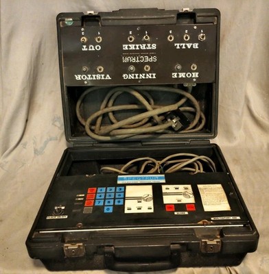 Spectrum Multisport 500 Scoreboard Controller Baseball Untested | eBay