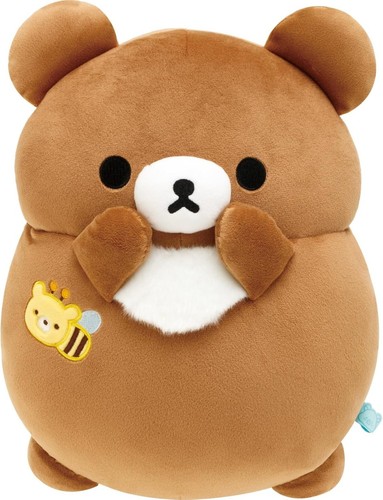 San-X Character Rilakkuma Manpuku Pukupuku Stuffed Toy Chairoikoguma ...