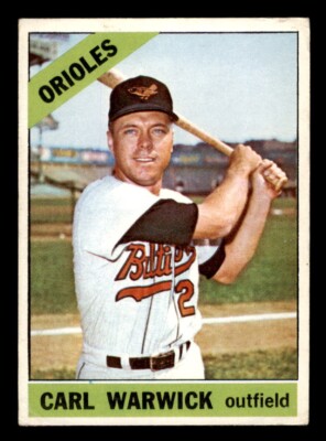 1966 Topps Baseball #247 Carl Warwick GD | eBay