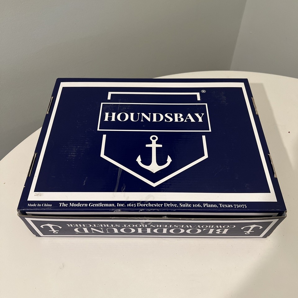 Houndsbay Bloodhound Cowboy/Western Boot Stretcher Complete Box Women’s ...