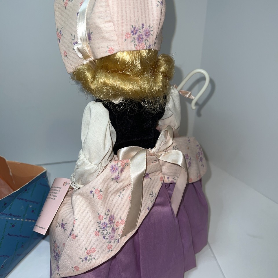 1965 Vtg Madame Alexander Bo Peep Doll with Lamb Staff Tags & Box EUC Sleep Eyes | eBay
