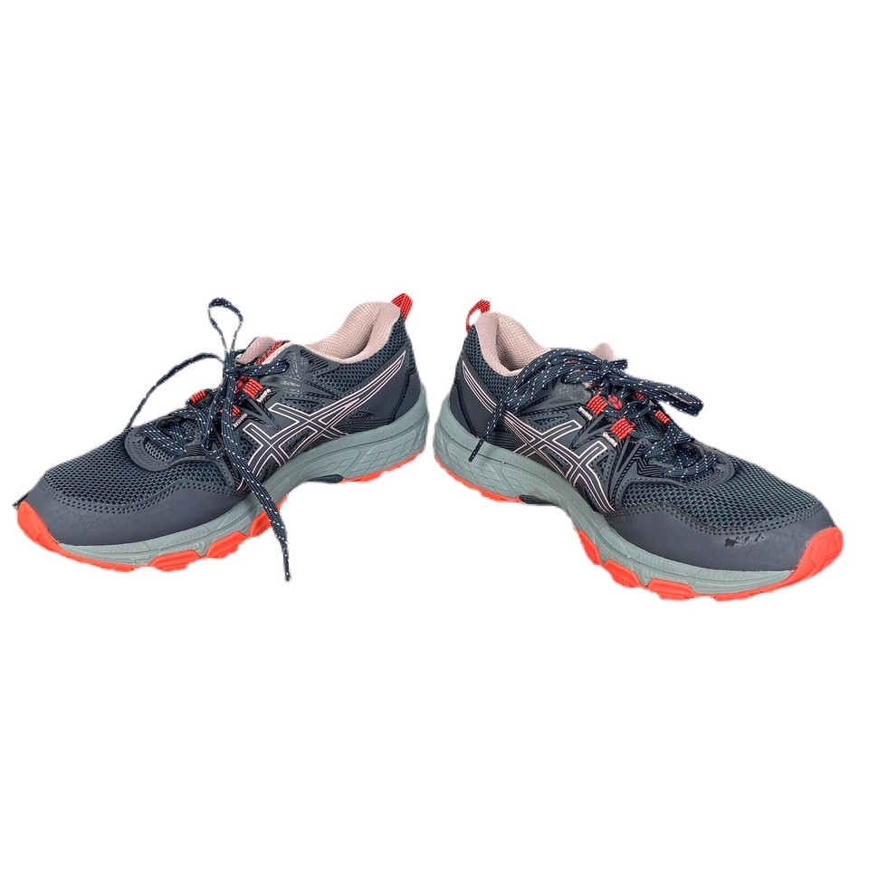 Women's Asics GEL-VENTURE 8 1012A708-021 Grey/Peach Running Shoes Size ...