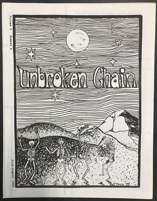 UNBROKEN CHAIN FANZINE-JULY/AUGUST 1988-VOLUME 3 NUMBER 4 | eBay