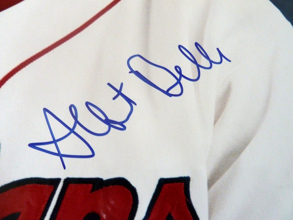 Cleveland Indians ALBERT BELLE signed autographed auto 16x20 5x ALL ...