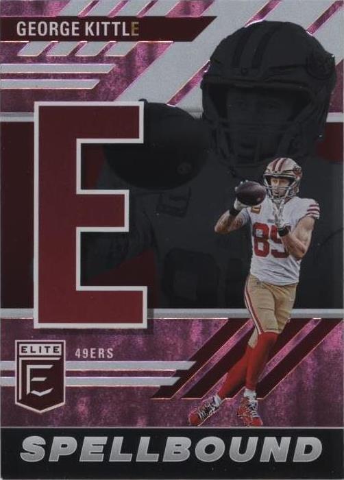 2023 Panini Donruss Elite - Spellbound George Kittle #SB-GK6 Pink for ...