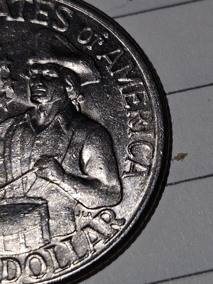 1776-1976 Bicentennial Quarter Filled Mint Mark And Drummer Boy Finger ...