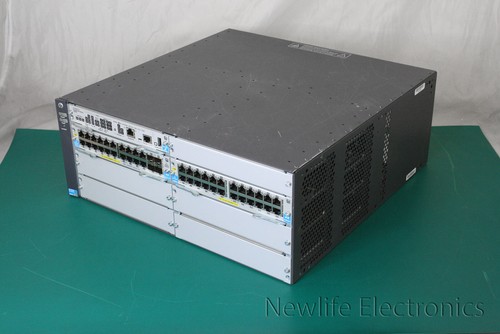 HPE JL003A ARUBA 5406R 44GT PoE+ and 4-port SFP+ (No PSU) v3 zl2 Switch ...