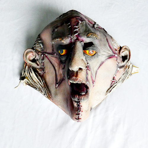Vintage 2000 Paper magic Group Halloween Mask Zombie Monster Staple ...