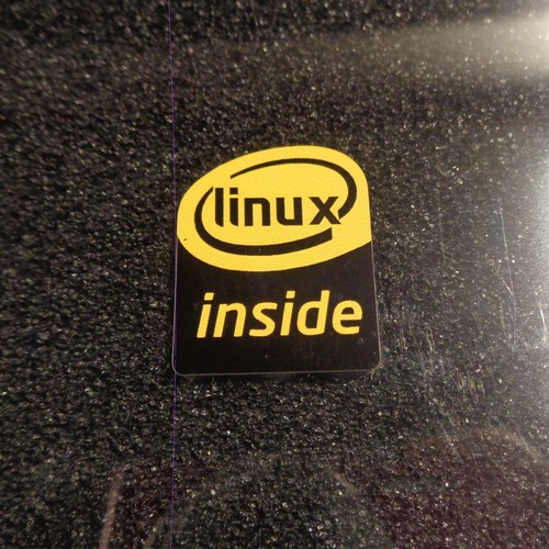 Linux Inside Vinyl Sticker Logo Emblem Badge 19x24mm [801] | eBay