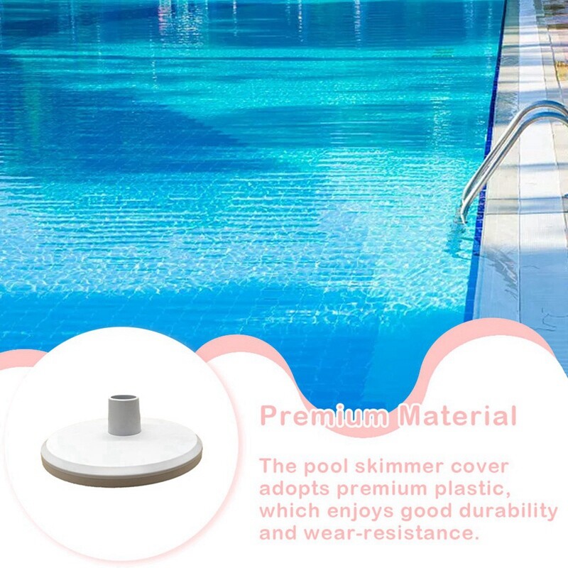 Swimming Pool Skimmer Cover Lid Professional Vacuum Plate Adapter ...