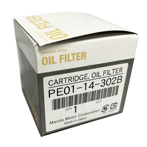 10 Pack Genuine Mazda OEM Cartridge Oil Filter PE01-14-302B/302A | eBay