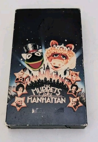 The Muppets Take Manhattan VHS Tape 1991 CBS Fox Video Live Action ...