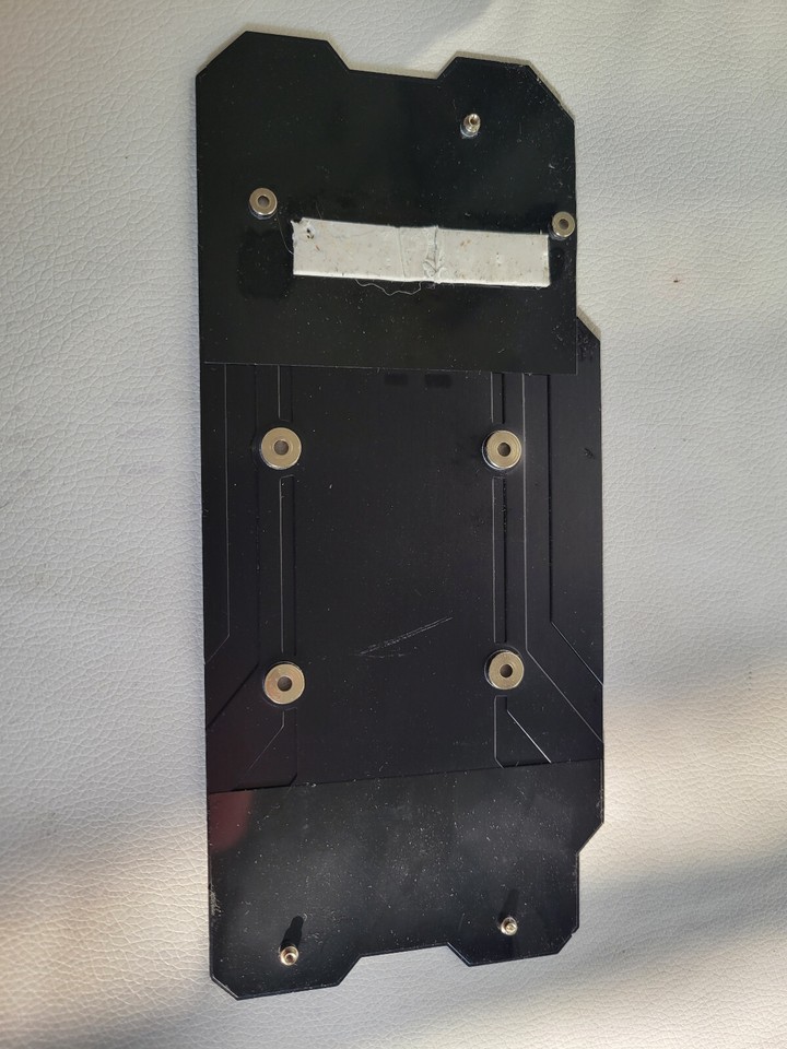 Backplate FOR Gigabyte Radeon RX 580 8GB Windforce GV-RX580GAMING Video ...