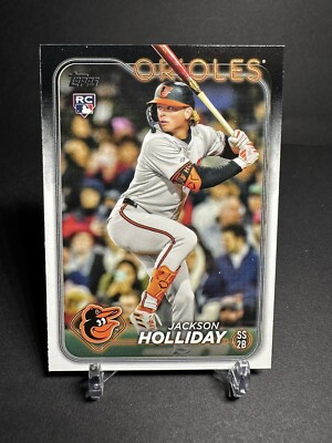 2024 Topps Series 2 Jackson Holliday Rookie Card SP Short Print #697 ...
