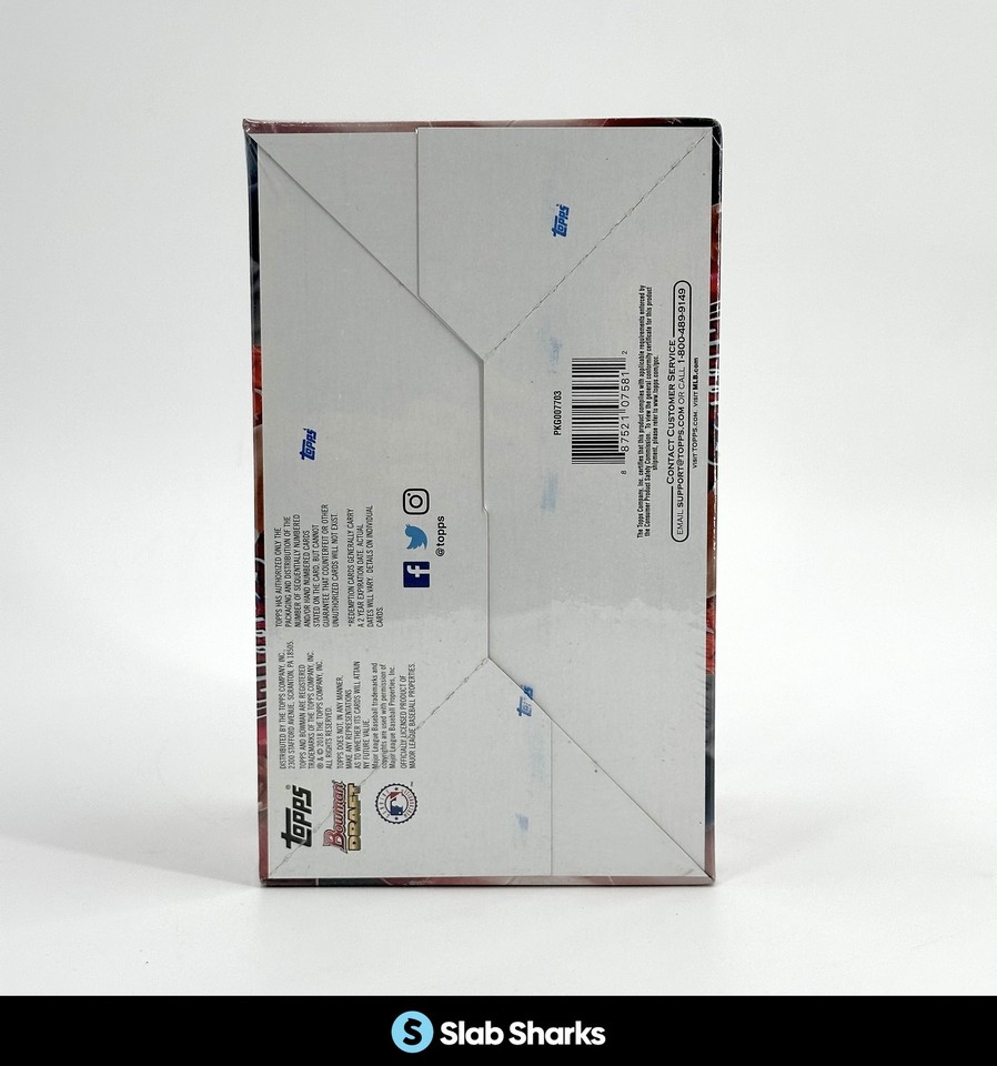 2018 BOWMAN DRAFT BASEBALL SEALED HOBBY SUPER JUMBO HOBBY BOX | eBay