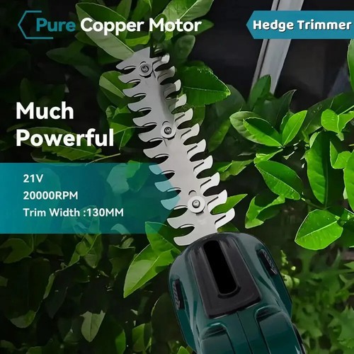 Brushed Garden Bush Scissors Grass Scissors Power Tool 21V 2-IN-1 ...