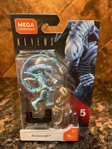 Mega Construx Series 5 Alien Aliens Xenomorph Light Blue Variant | eBay