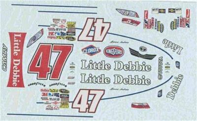 Winscals #47 Little Debbie 2009-Marcos Ambrose Nascar decal | eBay