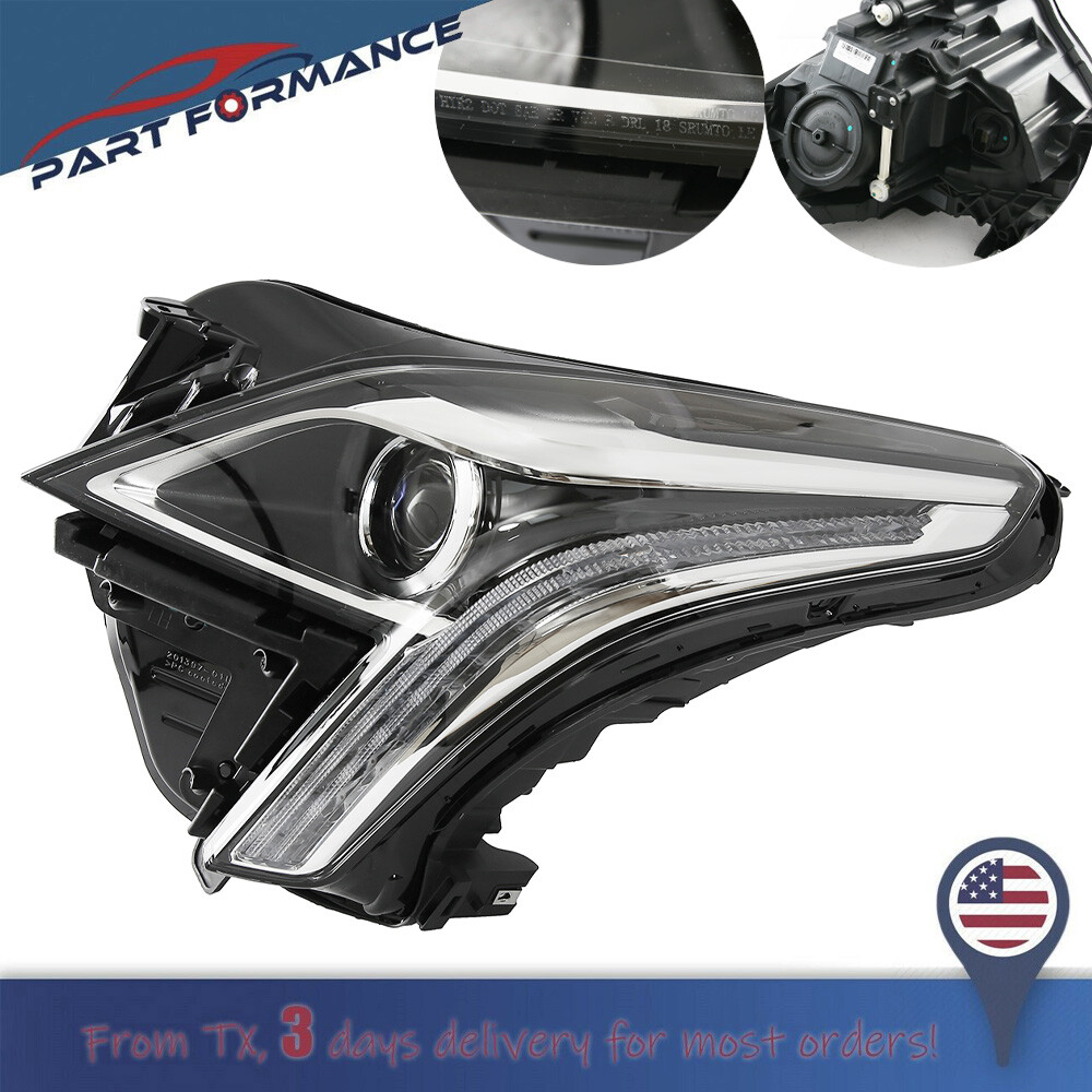 For 2017-2019 Cadillac XT5 Halogen Headlight With LED DRL Driver Left ...