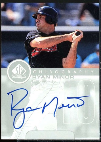 Ryan Minor Card 1999 SP Authentic Chirography #RM | eBay