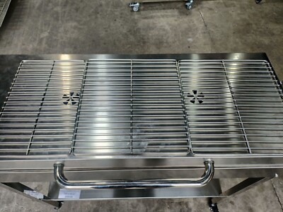 NEW STAINLESS STEEL GRILLS to SUIT CHARCOAL BBQ GRILL (100 x 40cm) | eBay