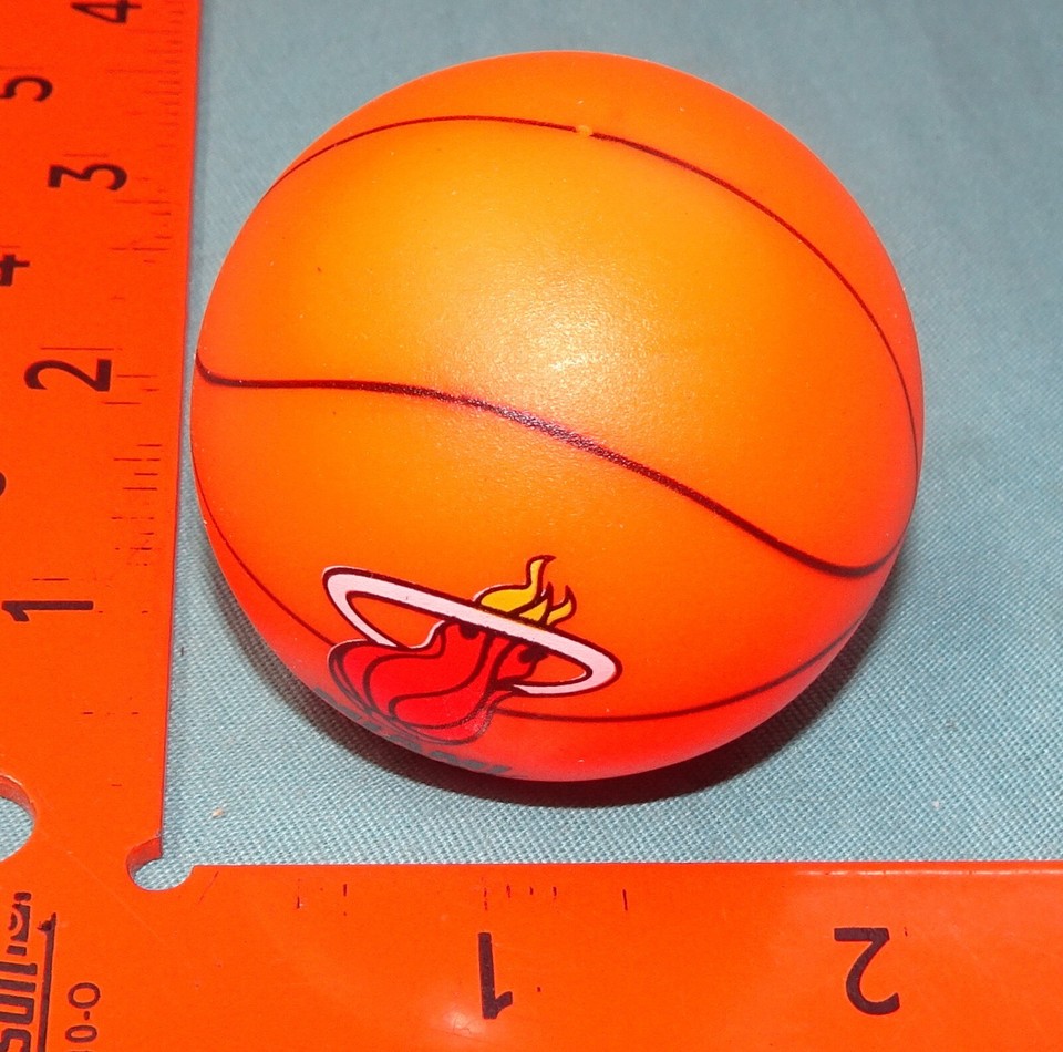 1 = NEW = BASKETBALL NBA = MIAMI HEAT = ANTENNA BALL TOPPER ORNAMENT | eBay