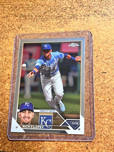 2023 Topps Chrome Update Baseball # USC117 Nicky Lopez | eBay