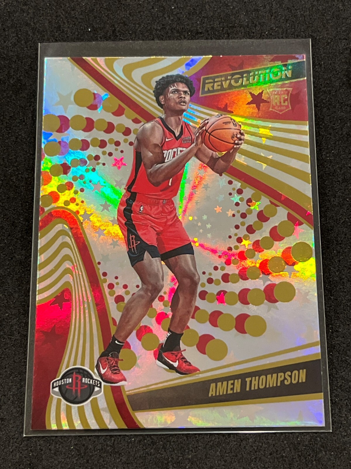 2023-24 Panini Revolution Basketball Amen Thompson Astro Rookie #101 ...