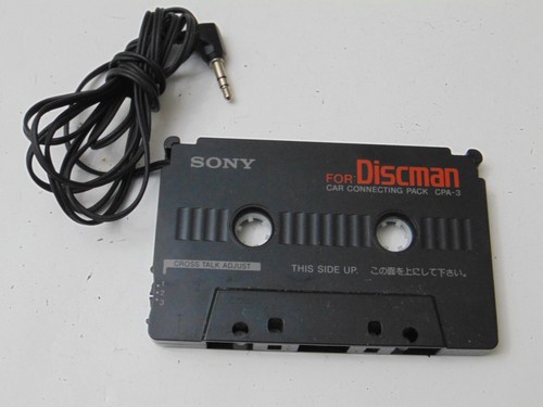 Sony Car Connecting Pack Cassette Adapter CPA-3 for iPod/MP3/CD Walkman ...