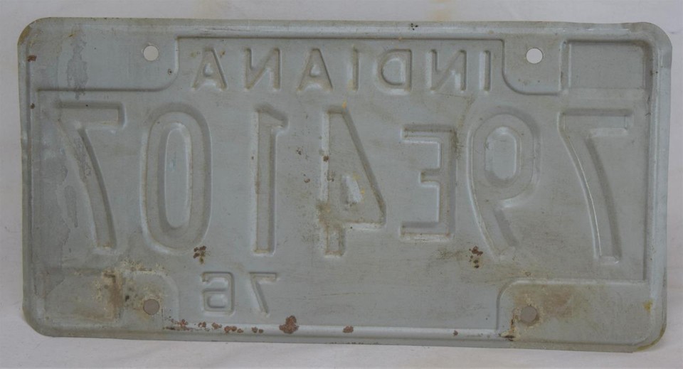 1976 Indiana License Plate Tippecanoe County 79E4107 | eBay
