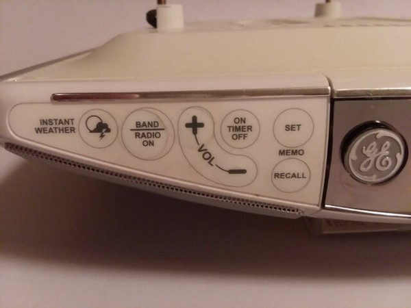 GE Spacemaker 7-5300a 75300A Kitchen Radio CD Player Remote Control for ...