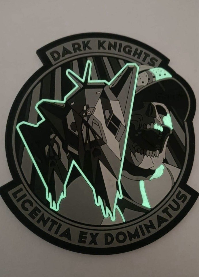 F-117 Stealth Nighthawk “Dark Knights” Patch/Skunk Work/Tonapah ...