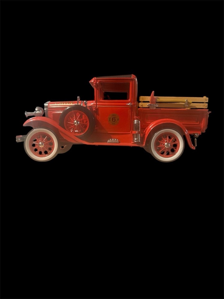 MOTOR CITY CLASSICS 1931 Ford Fire Chief Model A Pickup 1:18 Scale ...