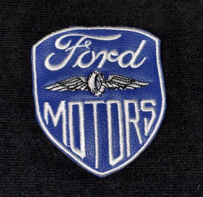 Ford Motors Leather Vintage Retro Embroidered Patch | eBay