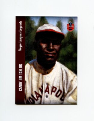 #TN06065 CANDY JIM TAYLOR Negro League Graig Kreindler Art Card | eBay